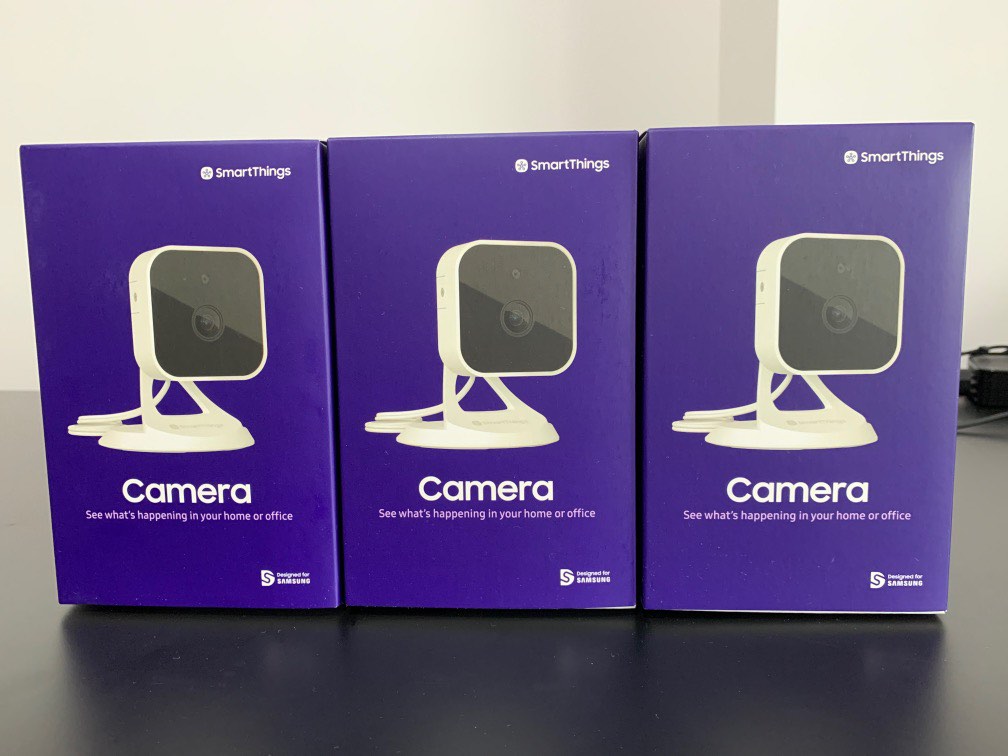 Samsung Smart Things WiFi Camera x 3, Computers & Tech, Office ...