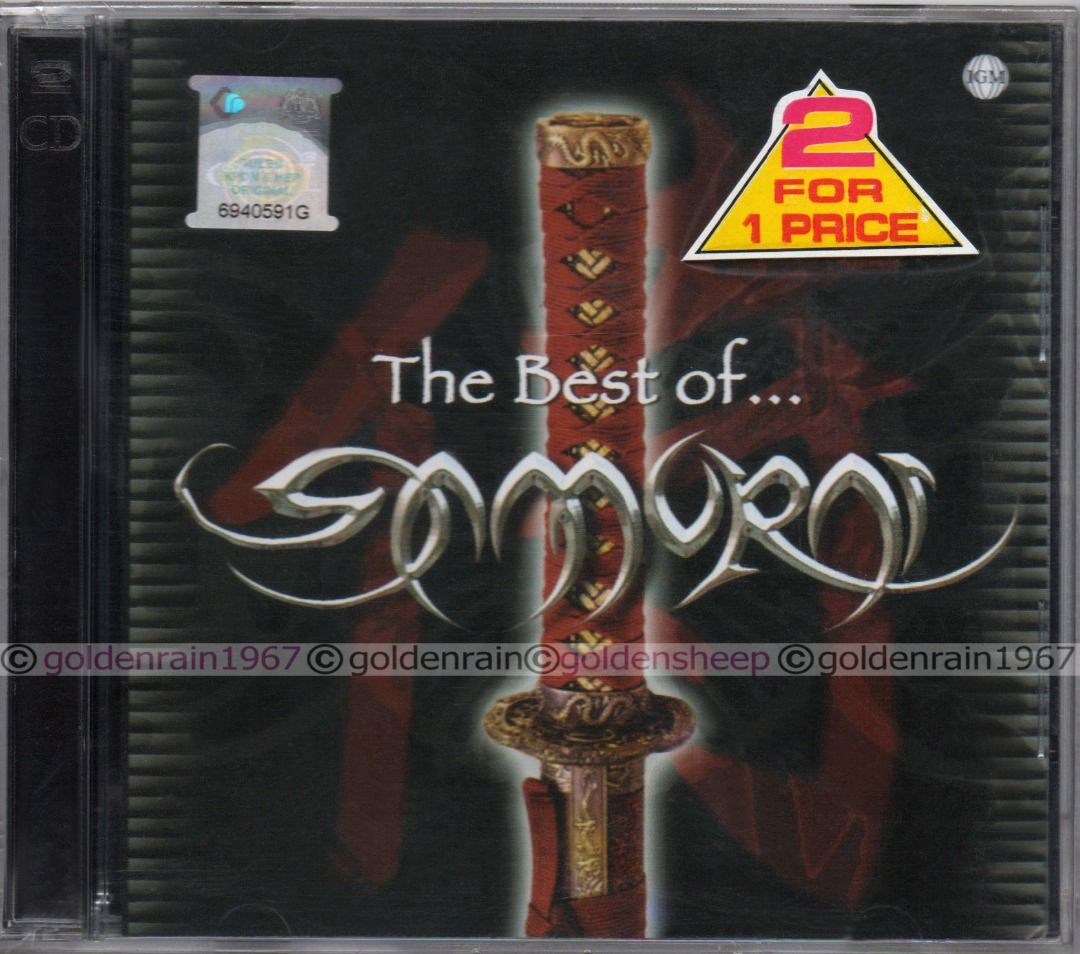 SAMURAI - The Best of Samurai 2006 IGM DELUXE Early Press 2 CD SET ...