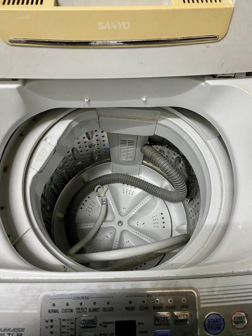 Sanyo Washing Machine 8Kg (ASW-A95HT), TV & Home Appliances, Washing ...