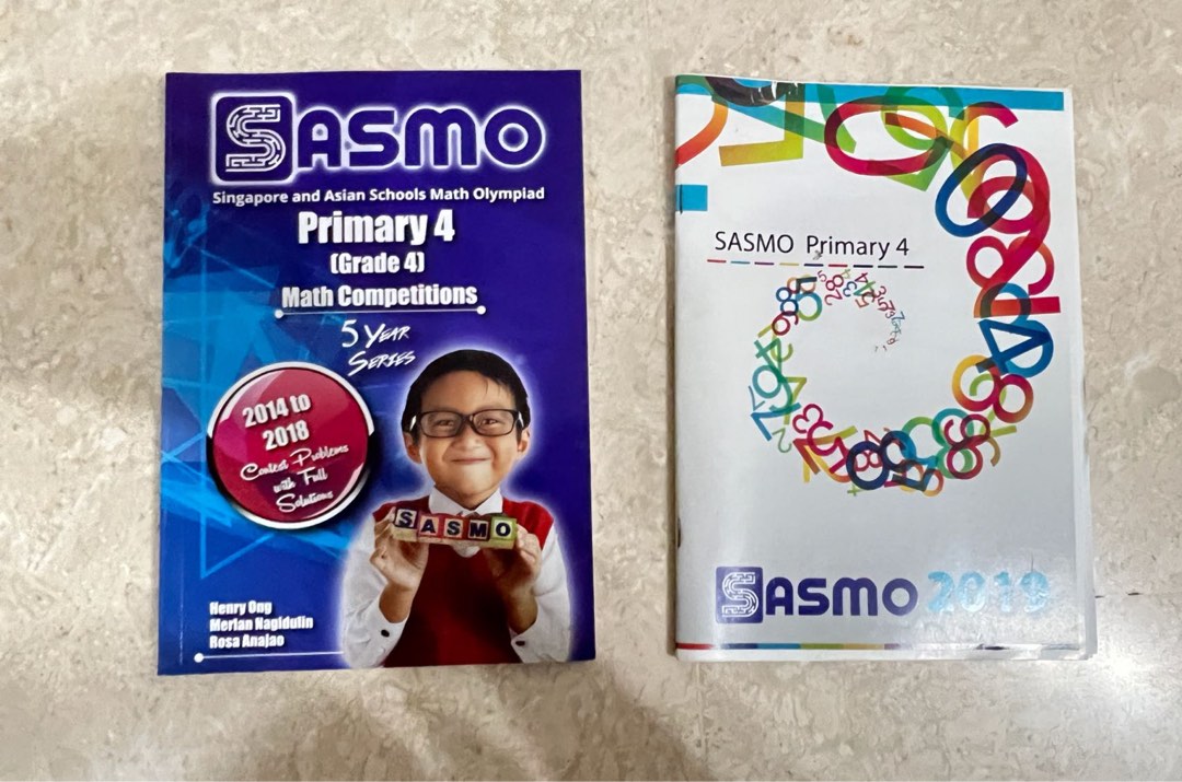 SASMO 2014-2019 Math Olympiad Past Year Papers, Hobbies & Toys, Books ...
