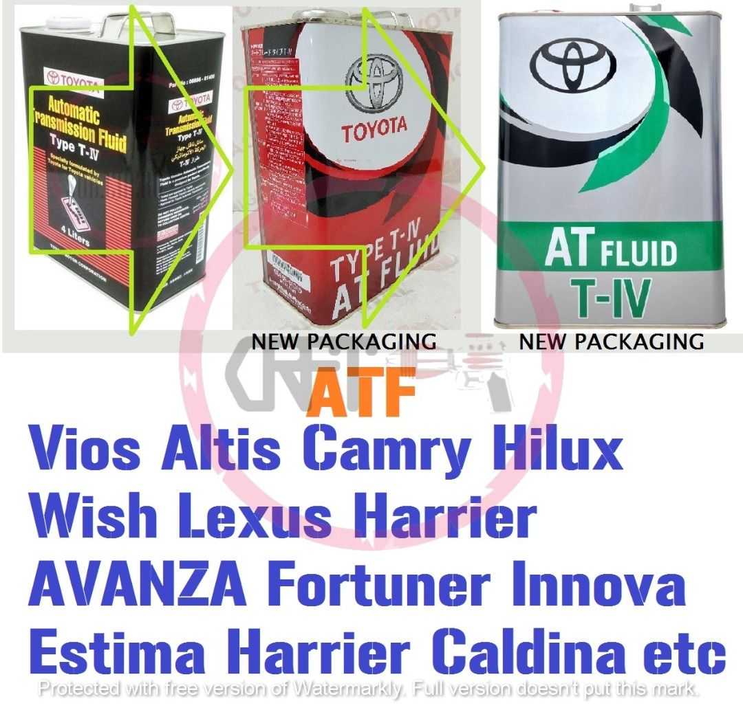 SC526 Minyak gearbox ATF Automatic Auto Transmission Fluid TOYOTA TYPE ...