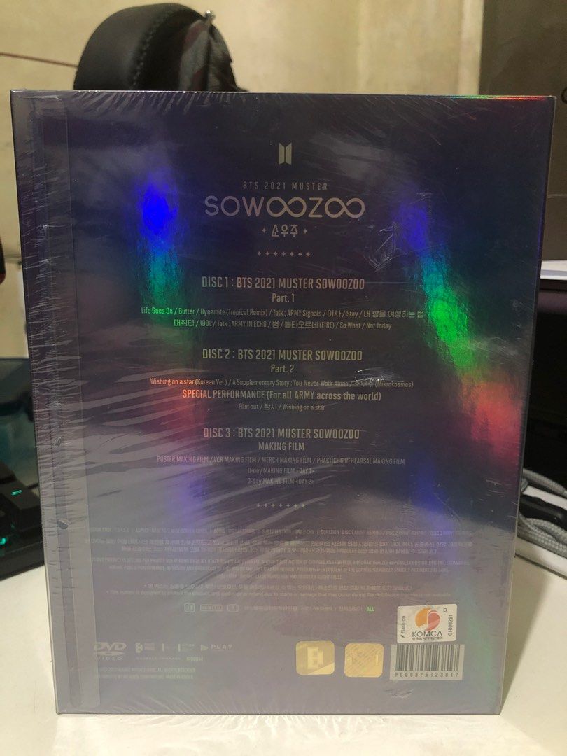 SEALED BTS MUSTER 2021 sowoozoo DVD, Hobbies & Toys, Memorabilia ...