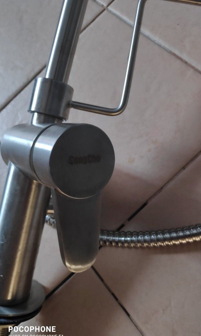 Selling a Song Choo kitchen sink tap with spray, Furniture & Home ...