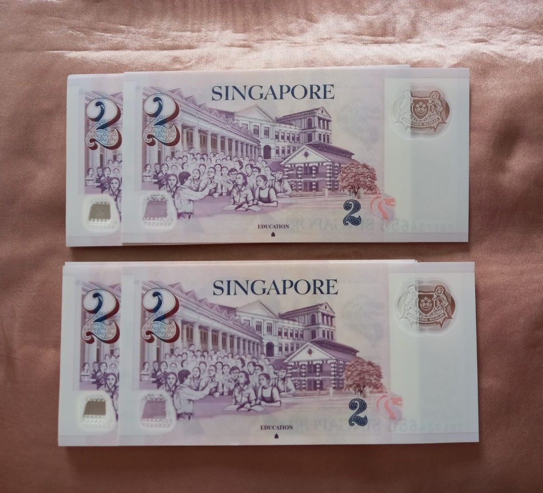SG $2 notes with same number, Hobbies & Toys, Memorabilia ...