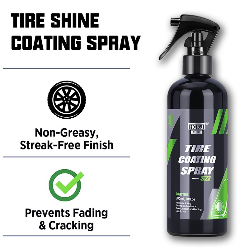 [SG STOCK] Tyre Gloss Tire Coating Spray Hydrophobic Sealant Wax For ...