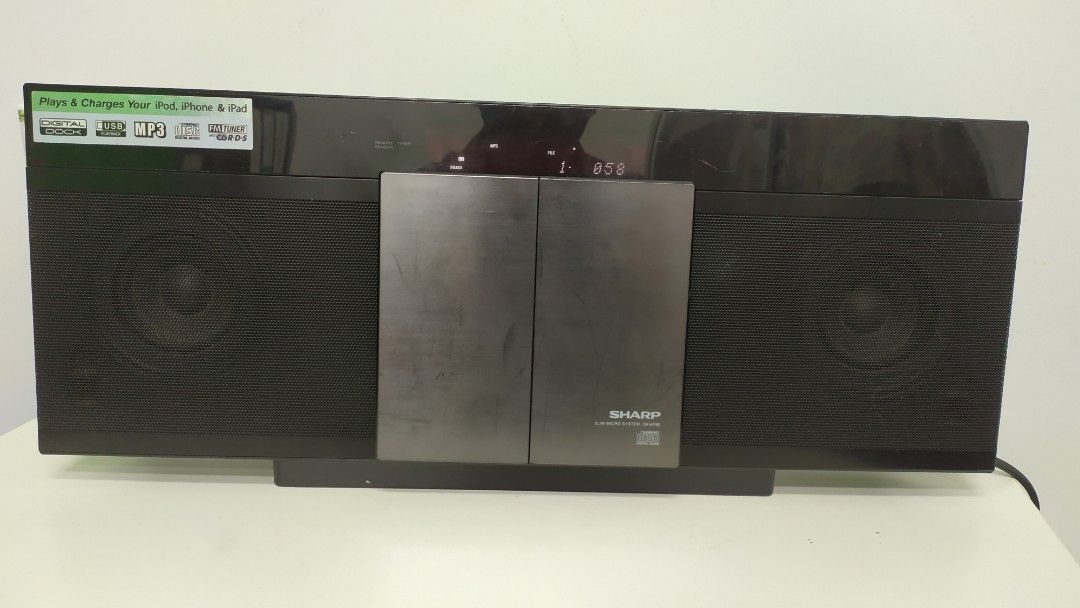Sharp slim Micro system, Audio, Portable Music Players on Carousell