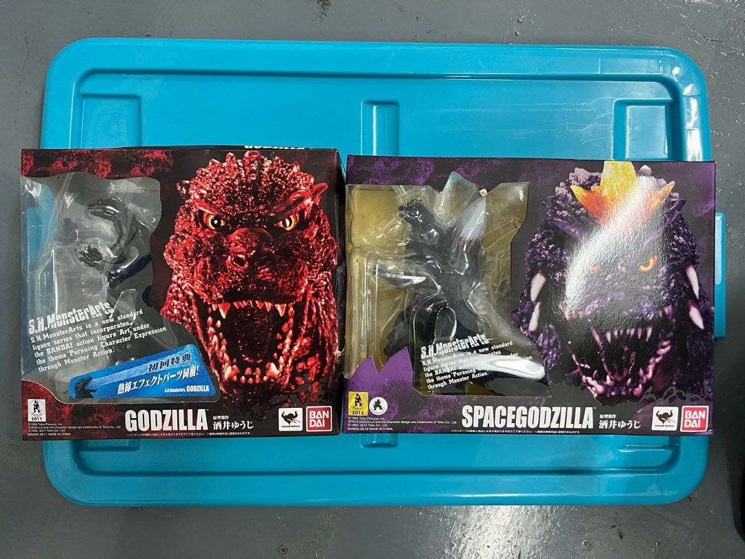 Shmonsterarts shm shf ultraact gozilla space mechagozilla 哥斯拉 機械, 興趣及遊戲 ...