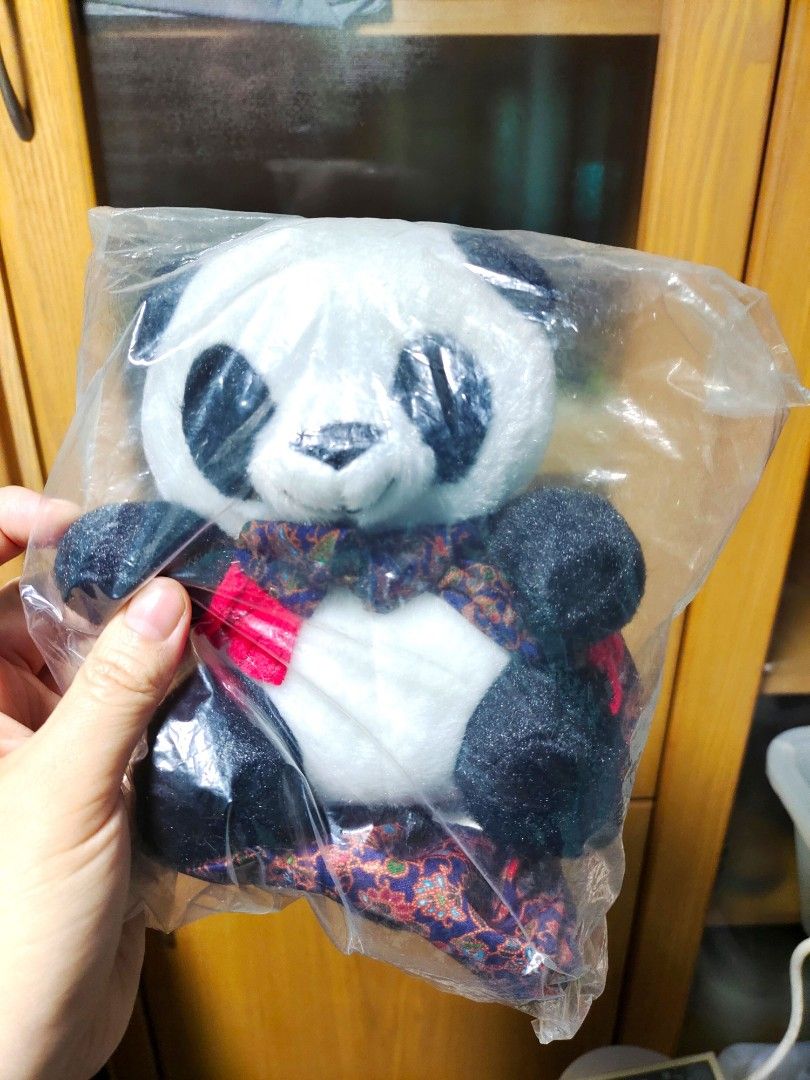 Singapore Airlines SIA Panda Bear Soft Toy, Hobbies & Toys, Toys ...