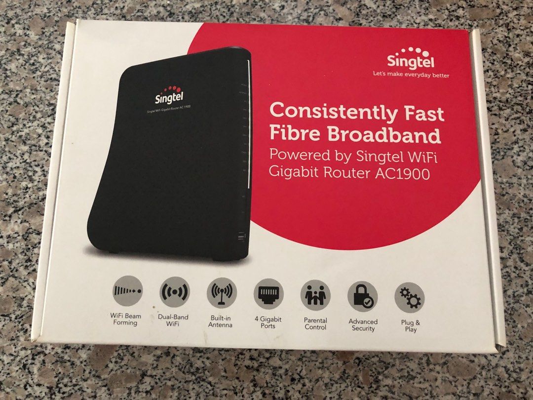 Singtel Wifi Router AC1900, Computers & Tech, Parts & Accessories ...