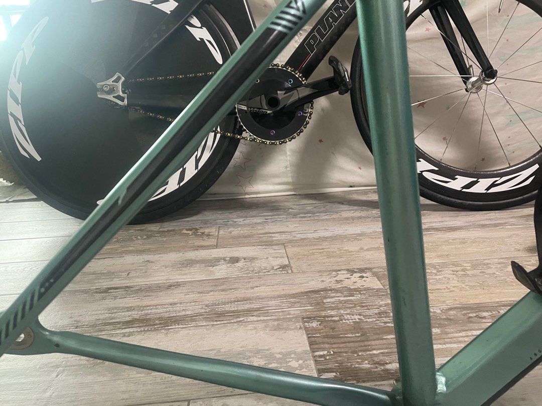 Skream Anodiz Celest fixie / track frameset, Sports Equipment, Bicycles ...