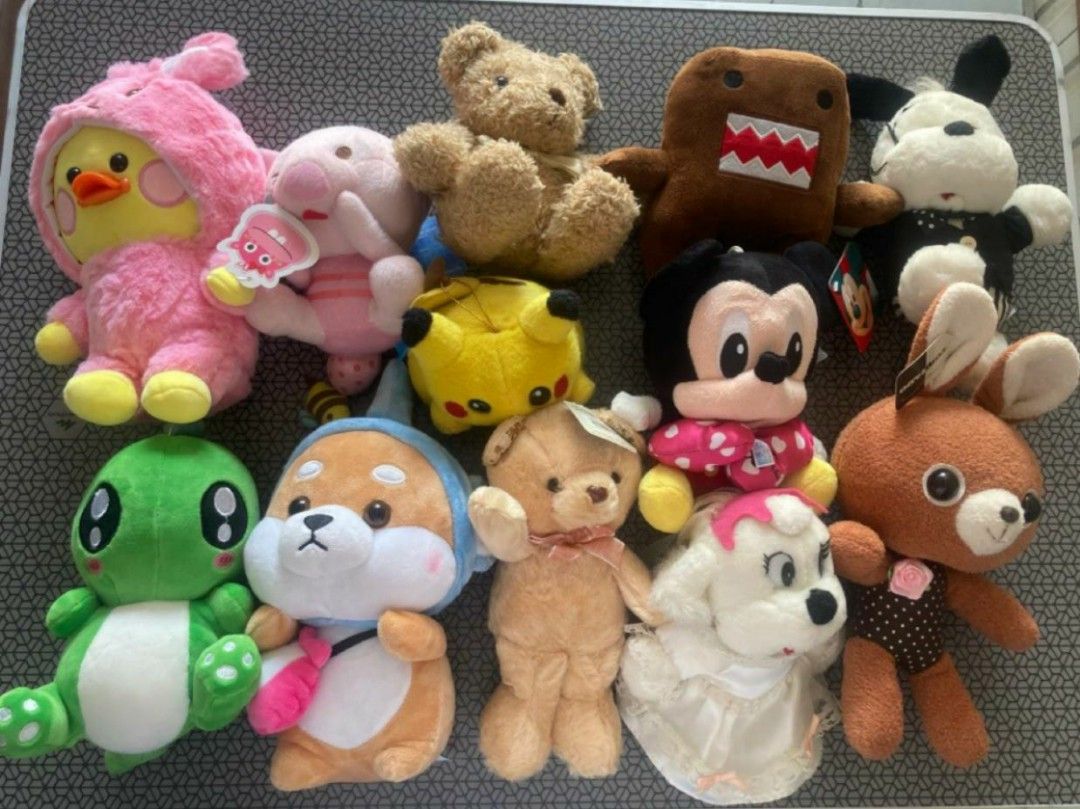 Small - Medium Size Soft Toys, Hobbies & Toys, Toys & Games on Carousell