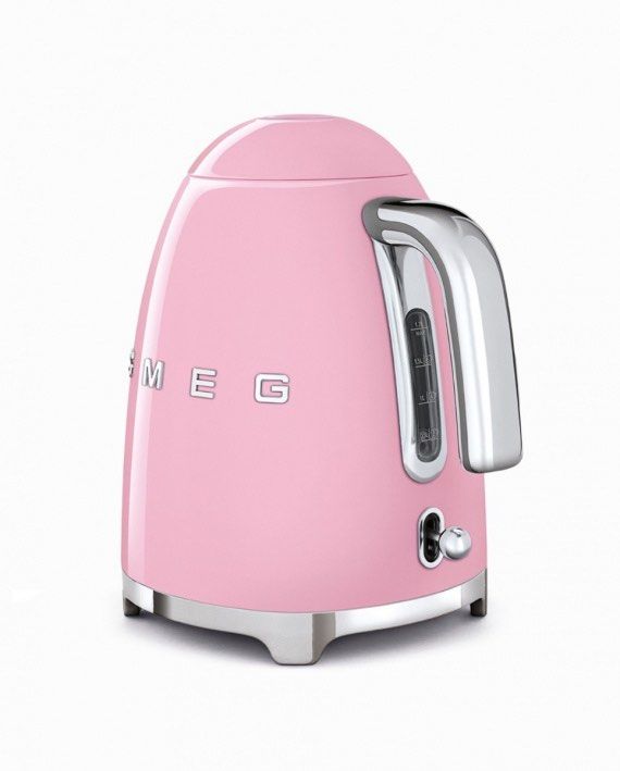Smeg Pink Kettle, Furniture & Home Living, Kitchenware & Tableware ...