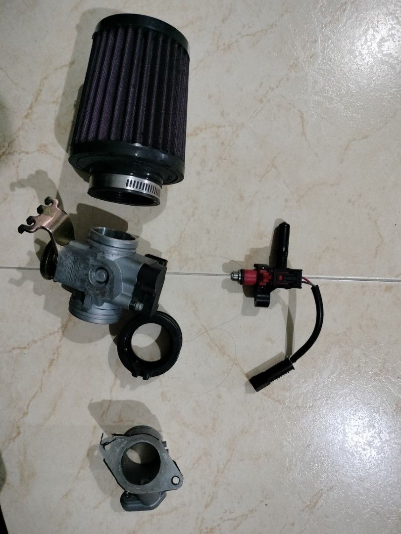 Sniper Throttle body/ Intake manifold/ fuel injector/ air Filter ...