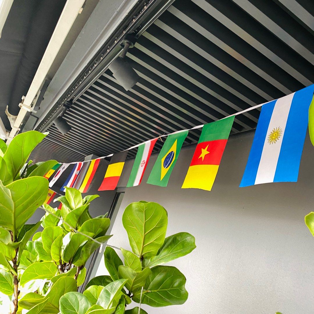 Soccer Party | Countries String Flags | World Cup 32 Team | Football ...