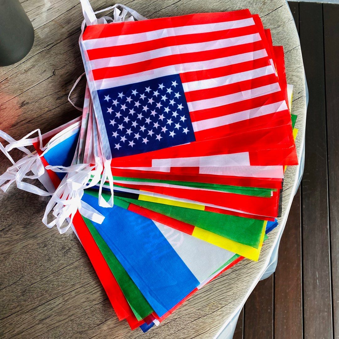 Soccer Party | Countries String Flags | World Cup 32 Team | Football ...