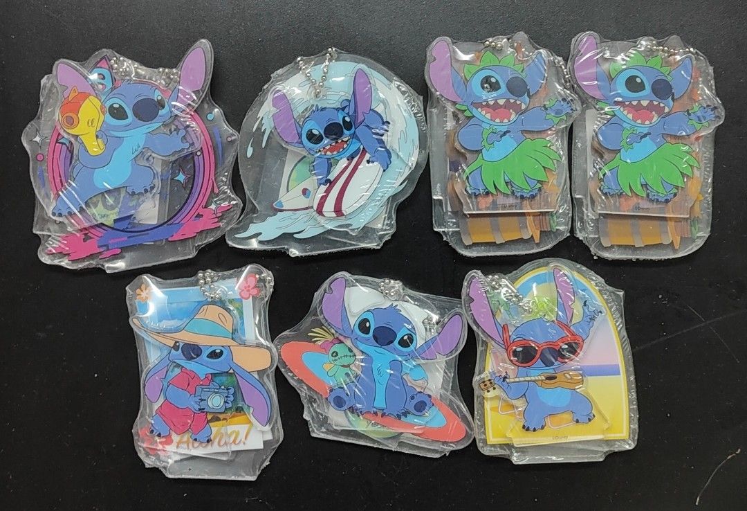 stitch 20 Anniversary Figurine & Keychain, Hobbies & Toys, Toys & Games ...