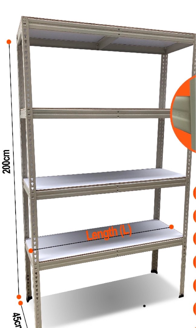 Storage Rack, Furniture & Home Living, Furniture, Shelves, Cabinets ...