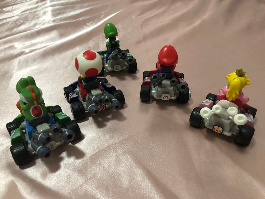 Super Mario Race Cars, Hobbies & Toys, Toys & Games on Carousell