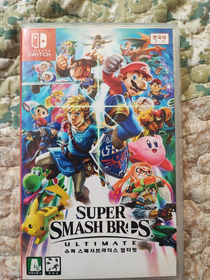 Super Smash Bros Ultimate Physical Copy / Game, Video Gaming, Video ...