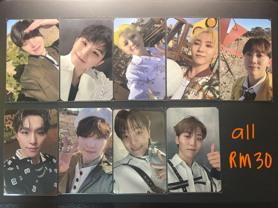 SVT Face The Sun Lucky Draw m2u pst powerstation soundwave, Hobbies ...