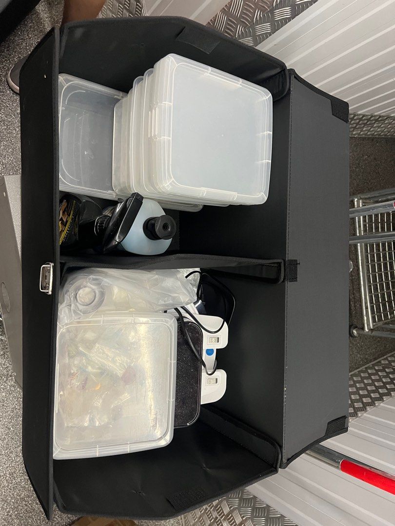 Tesla storage box, Furniture & Home Living, Home Improvement ...