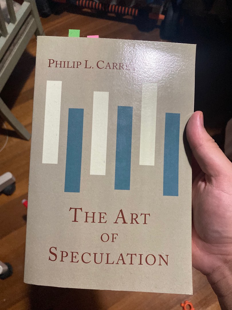 The Art of Speculation by Philip L. Carret, Hobbies & Toys, Books ...