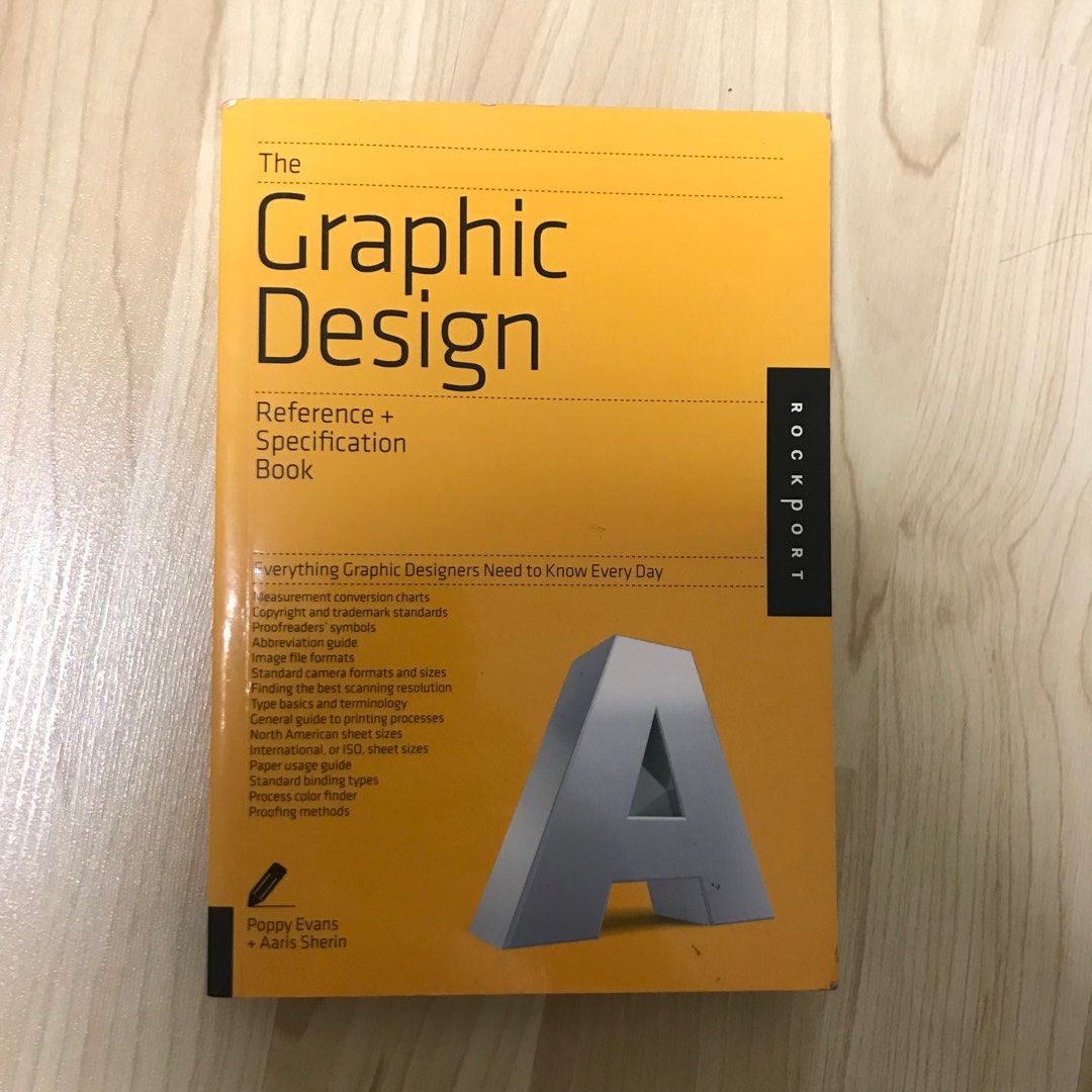 The graphic design reference & specification on Carousell