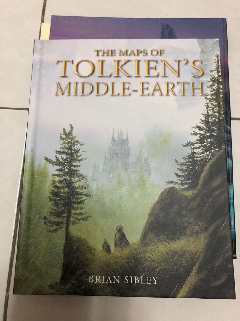 detailed middle earth map tolkien