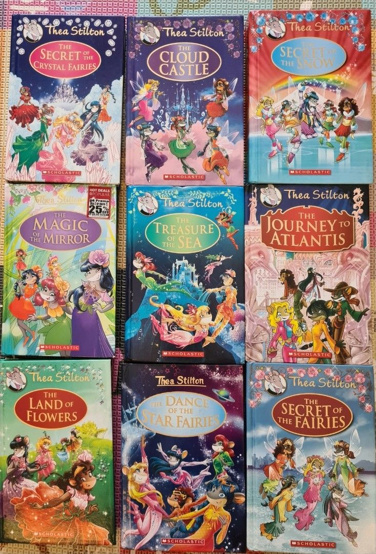 Thea Stilton Book (Set), Hobbies & Toys, Books & Magazines, Children's ...