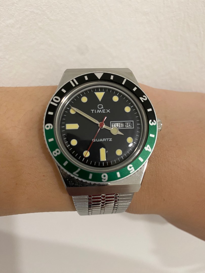 Timex Q Reissue Quartz Watch, Luxury, Watches on Carousell