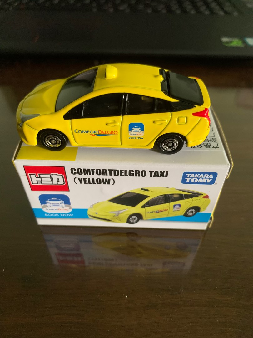 Tomica ComfortDelgro Taxi yellow, Hobbies & Toys, Toys & Games on Carousell