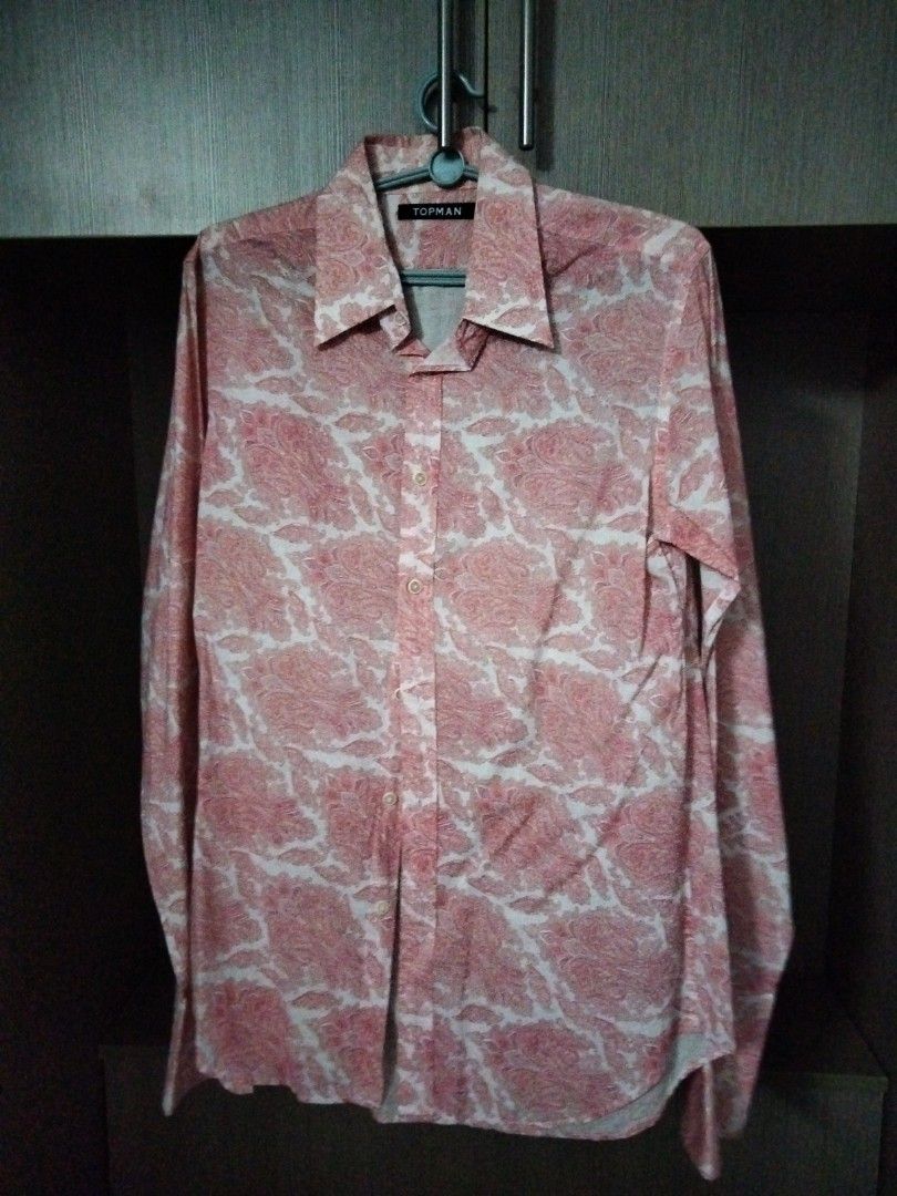TOPMAN brand, Men's Fashion, Tops & Sets, Formal Shirts on Carousell