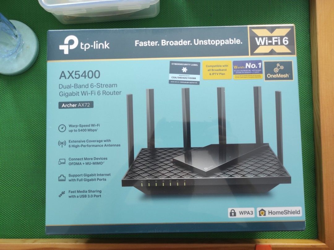 TP-Link Archer AX5400 Wifi 6 router, Computers & Tech, Parts ...