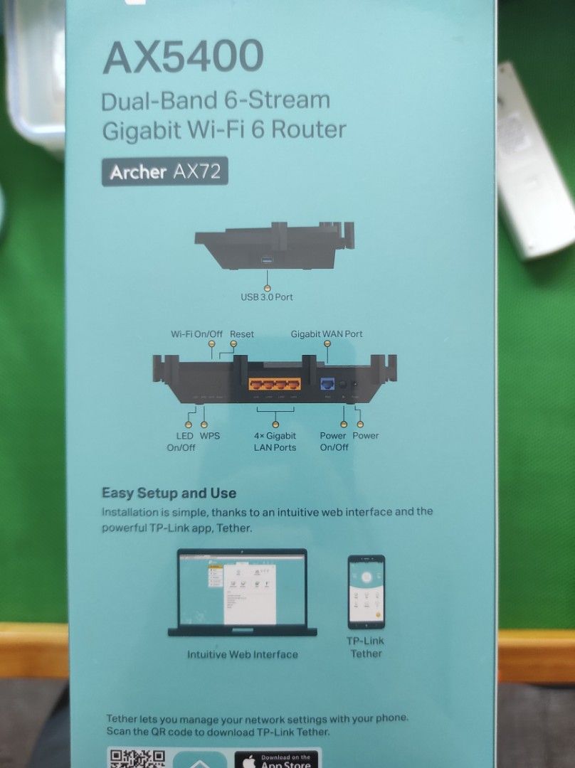 TP-Link Archer AX5400 Wifi 6 router, Computers & Tech, Parts ...
