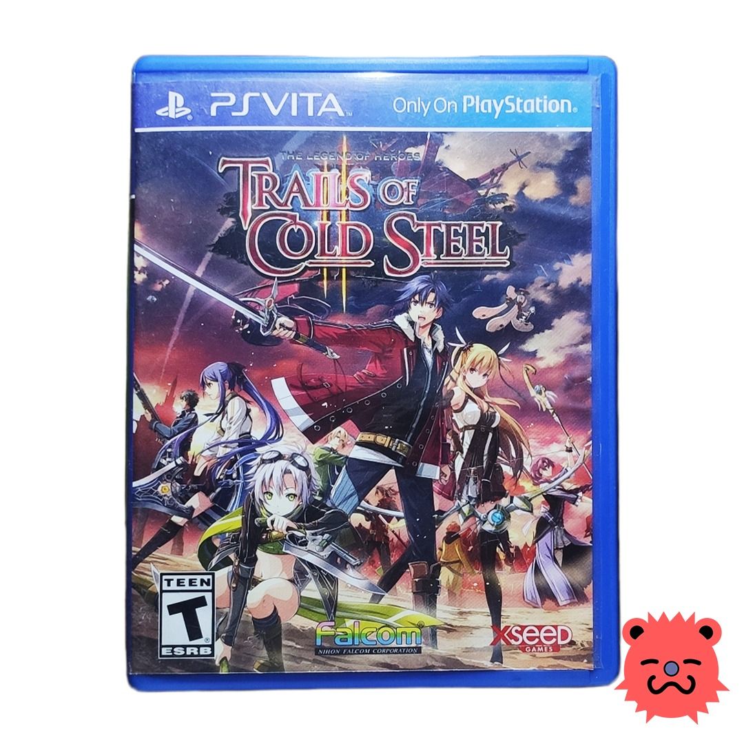 Trails of cold steel 2 video game for PS VITA | US ENGLISH | PREOWNED ...