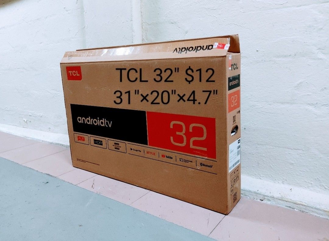 TV boxes with styrofoam, Furniture & Home Living, Home Improvement ...