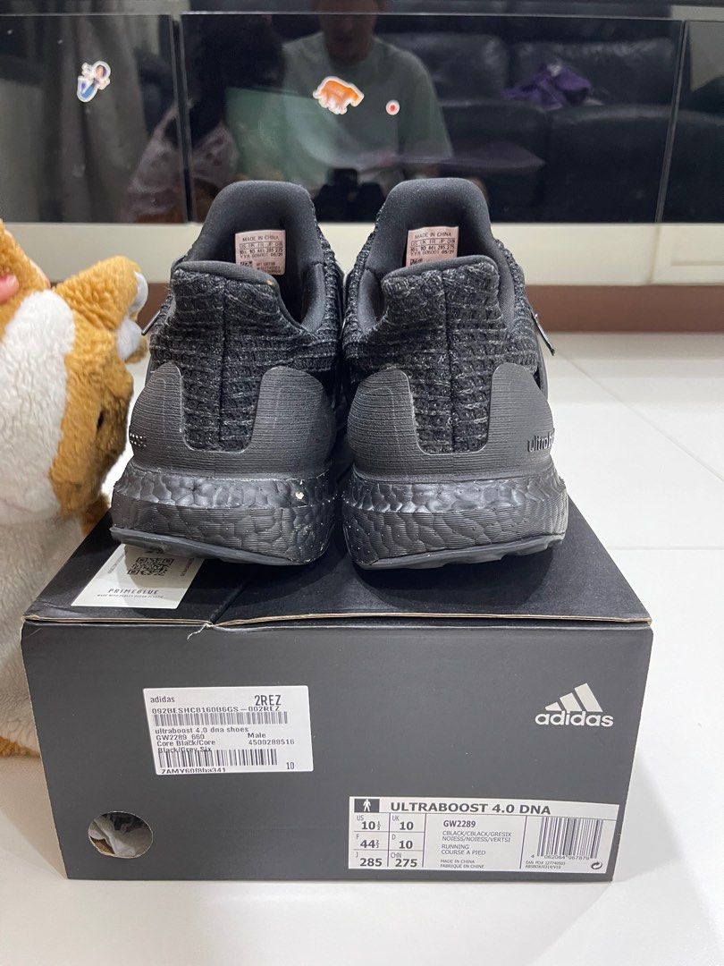 Ultraboost 4.0 DNA triple black, Men's Fashion, Footwear, Sneakers on ...