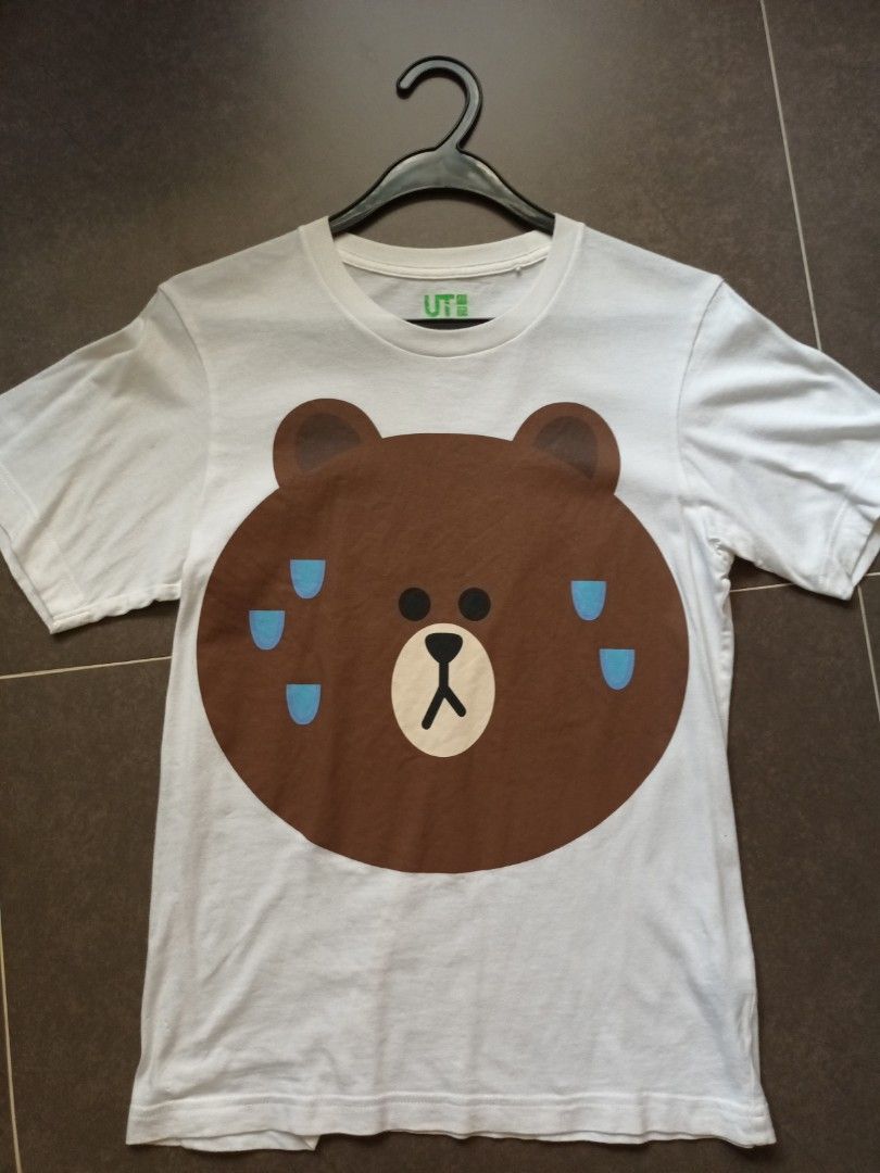 Uniqlo UT Line friends brown bear, Women's Fashion, Tops, Shirts on ...