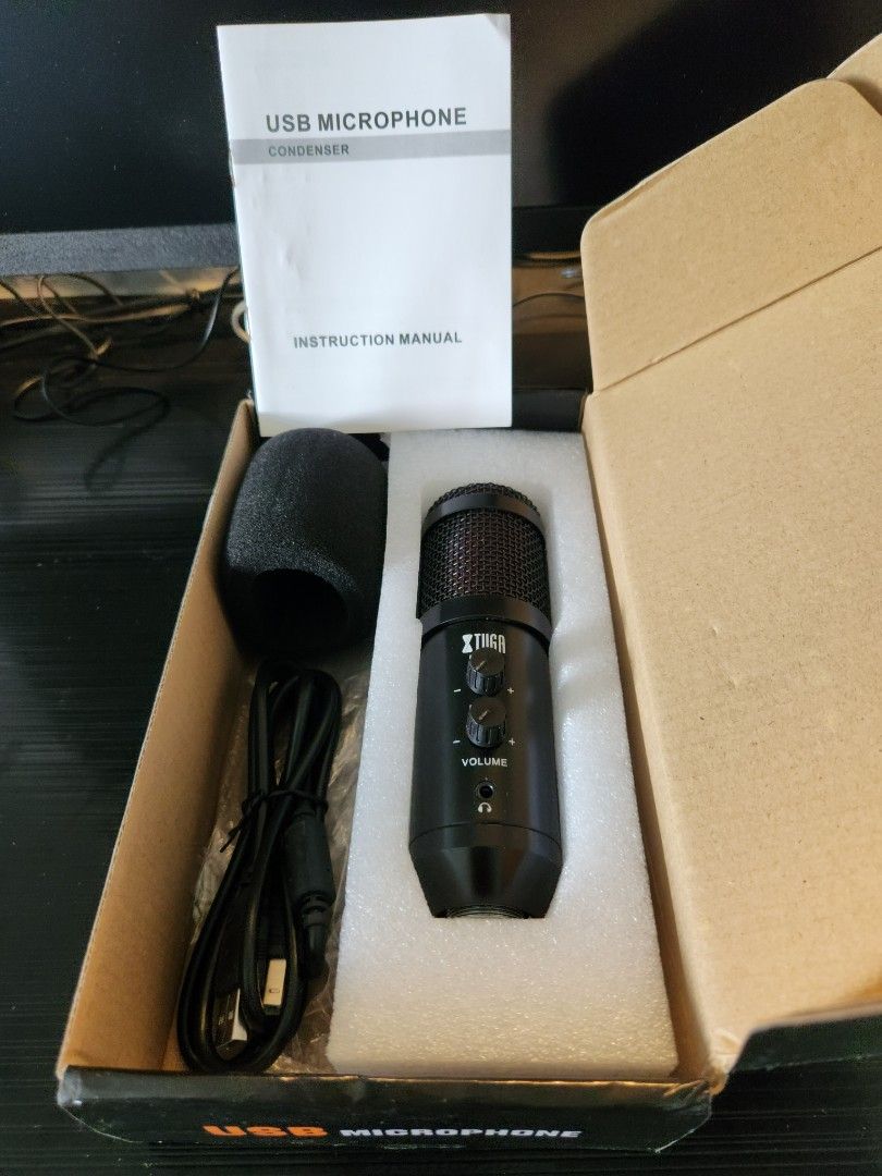 USB Condenser Microphone, Audio, Microphones on Carousell