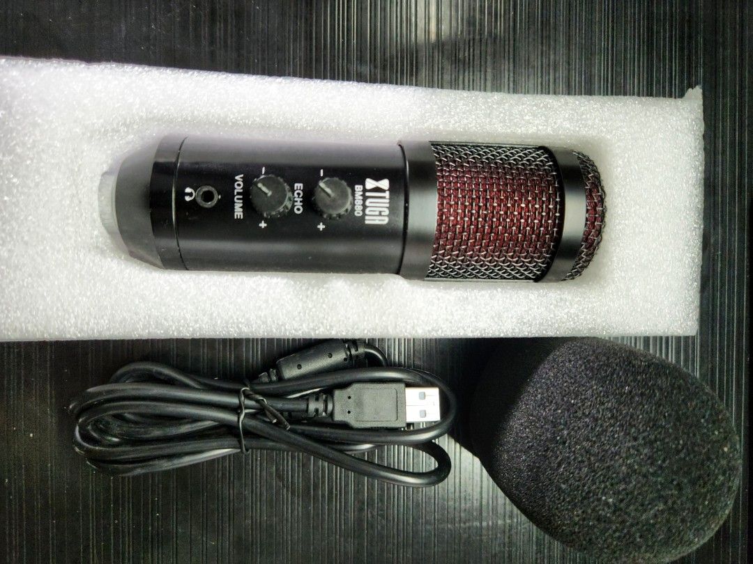 USB Condenser Microphone, Audio, Microphones on Carousell