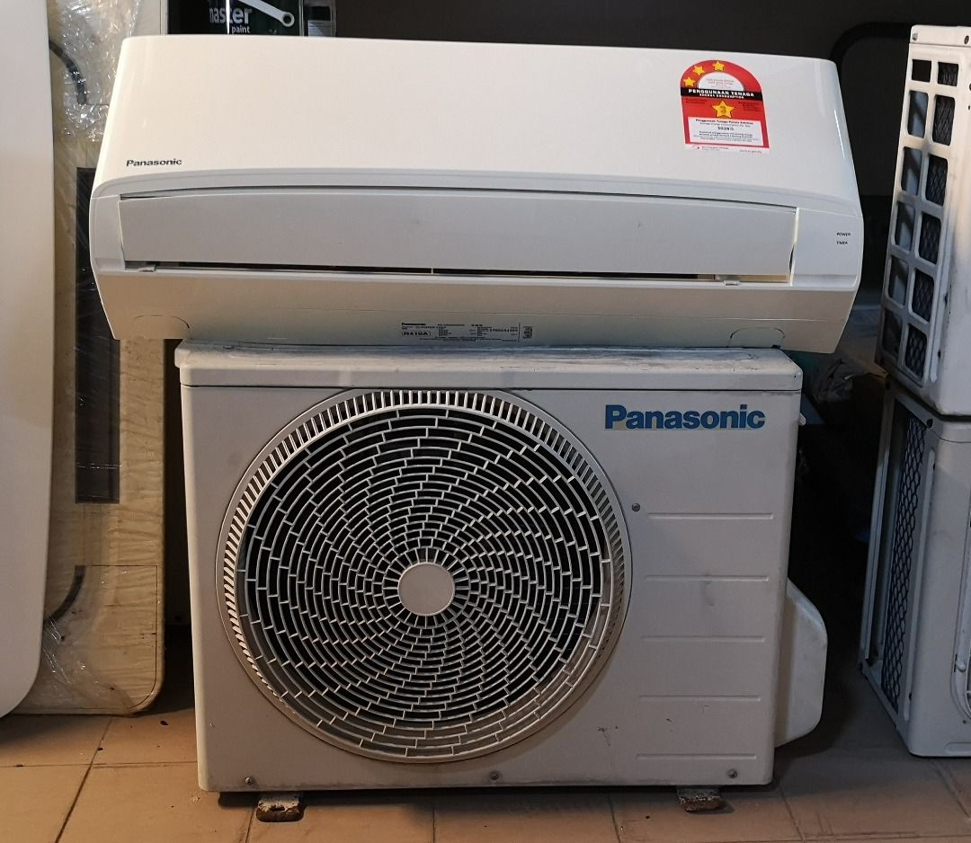 Used Panasonic 1.0HP Wall Mounted Type R410A /Non-Inverter AC / No ...