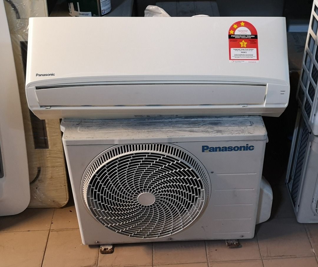 Used Panasonic 1.0HP Wall Mounted Type R410A /Non-Inverter AC / No ...
