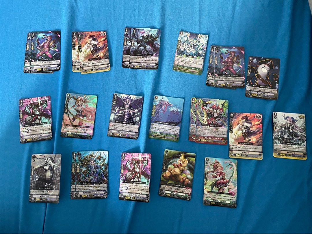 Vanguard beatrice control granblue premium deck with v premium spares ...