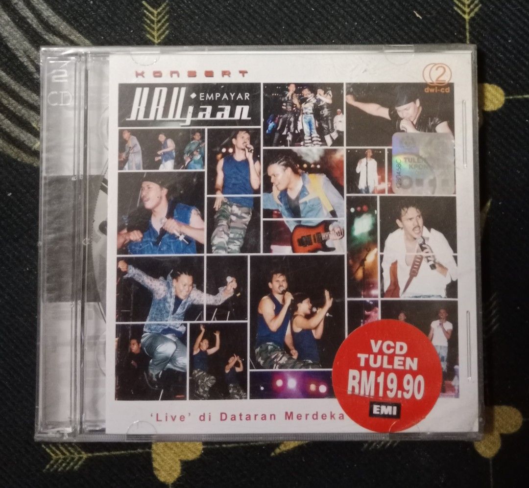 VCD Konsert Empayar KRUjaan (2003), Hobbies & Toys, Music & Media, CDs ...