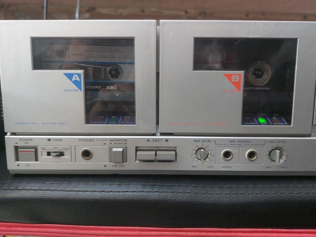 Victor cassette Deck, Audio, Soundbars, Speakers & Amplifiers on Carousell