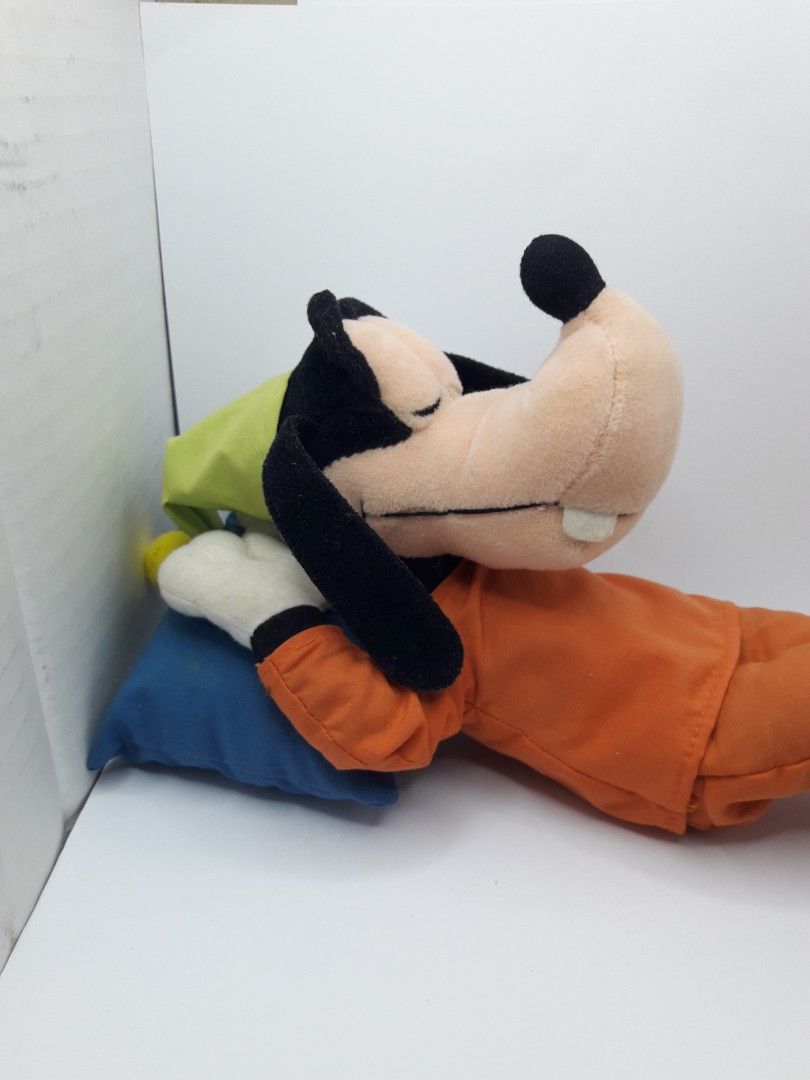 Vintage 1998 Disney Sleeping Goofy Stufftoy, Hobbies & Toys, Toys ...