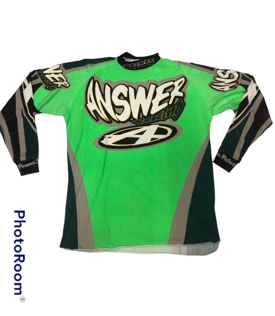 vintage answer racing,motocross, Men's Fashion, Tops & Sets, Tshirts ...