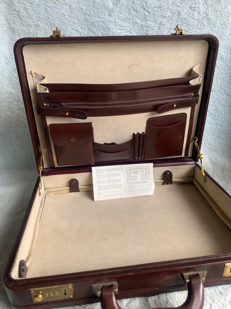 Vintage Briefcase Made in Italy w/number lock L:17” H: 13” W:4”, Men's ...