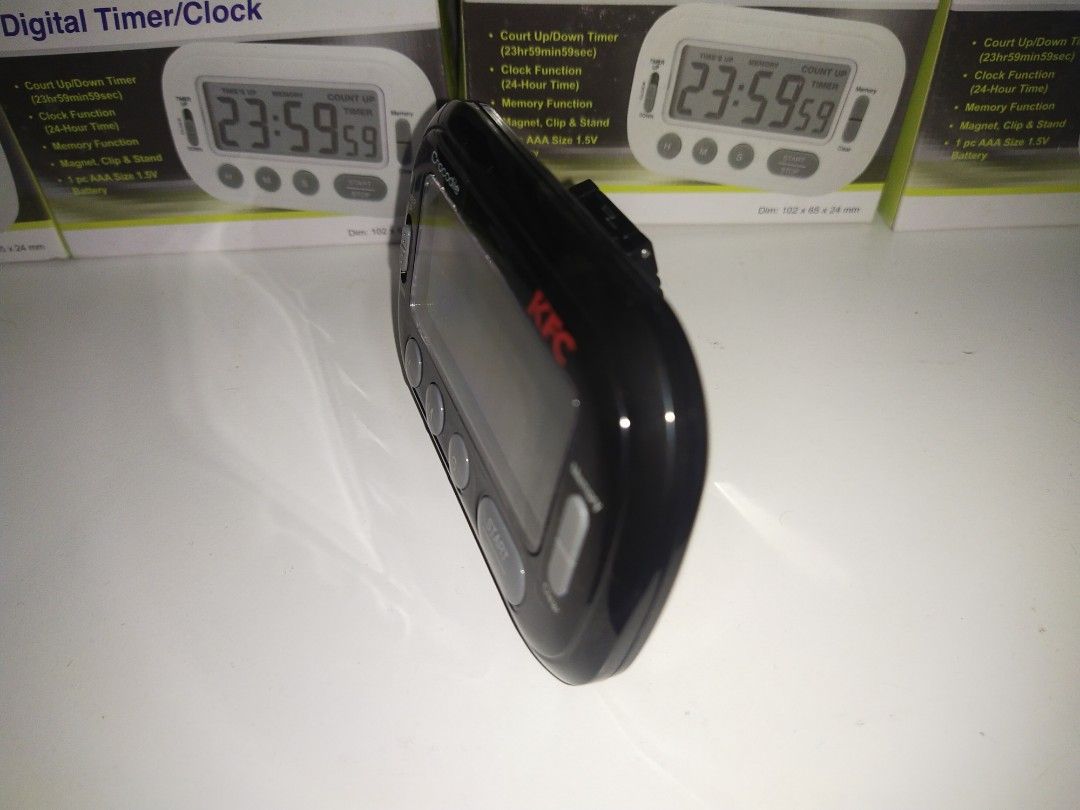 Vintage Jam KFC By Crocodile KFC Clock /Mcd Mcdonald, Hobbies & Toys ...