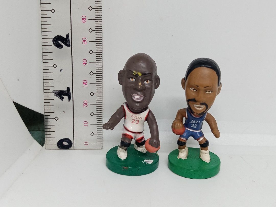 Vintage NBA Jordan & Malone Figs, Hobbies & Toys, Toys & Games on Carousell